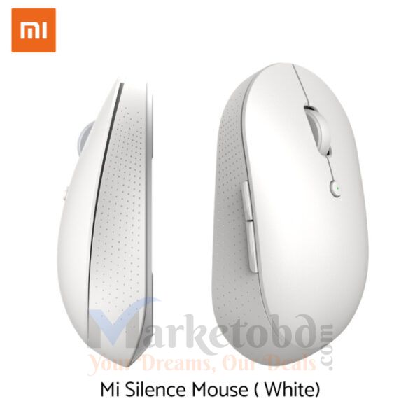 Mi Dual Mode Wireless Mouse Silent Edition Bluetooth 2.4 GHz Connect ...